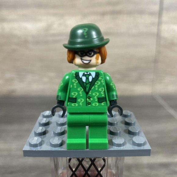 Lego | Toys | Lego Minifigure The Riddler Suit And Tie Hat With Hair ...